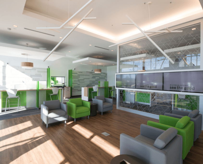 Regions Bank Interior | Method-1 Interiors