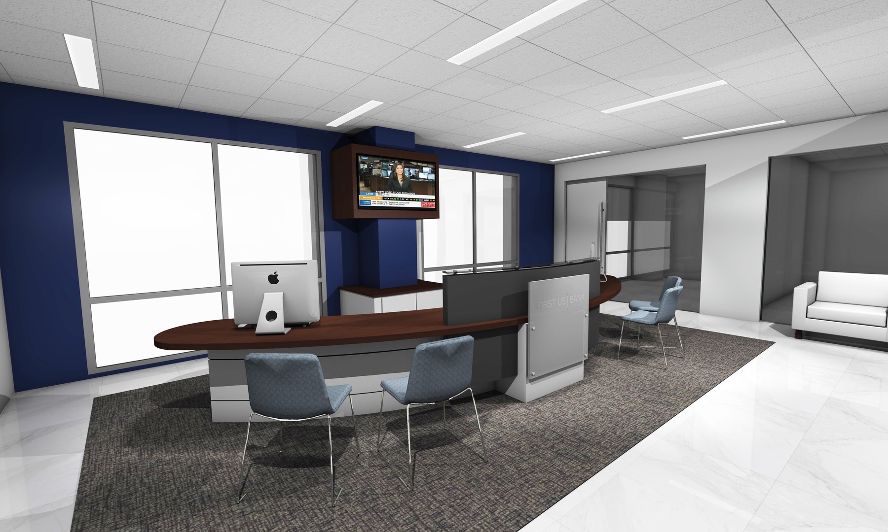 First US Bank | Method-1 Interiors