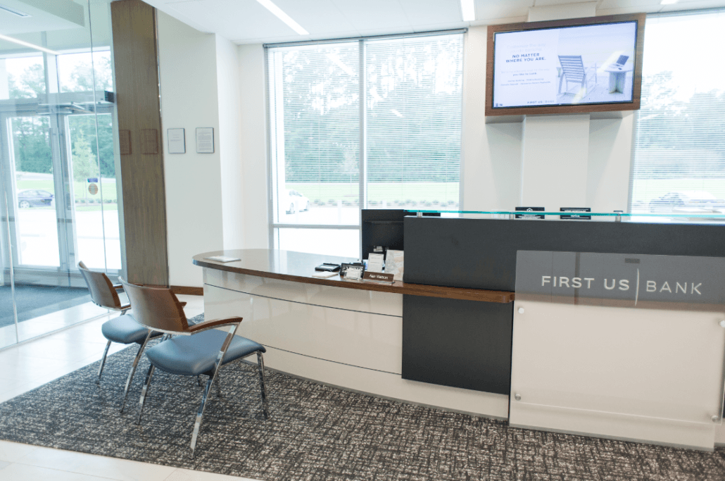 First US Bank GO | Method-1 Interiors