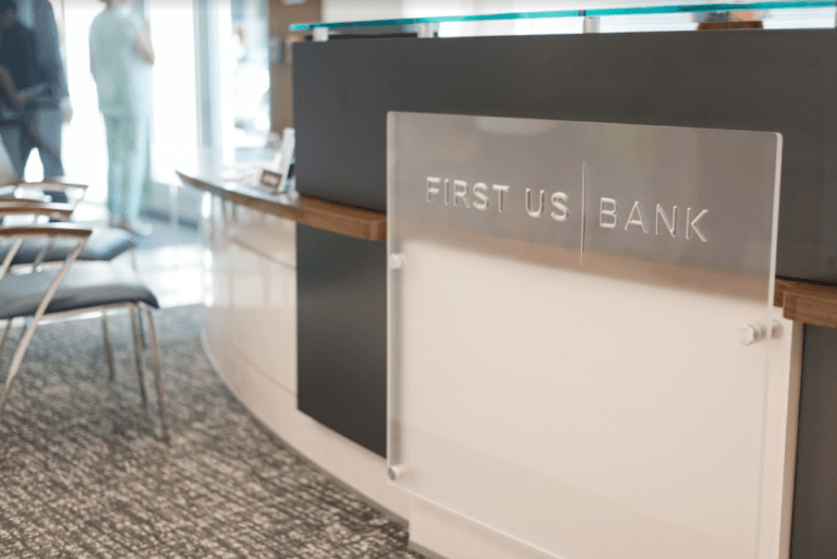 First US Bank Lobby | Method-1 Interiors