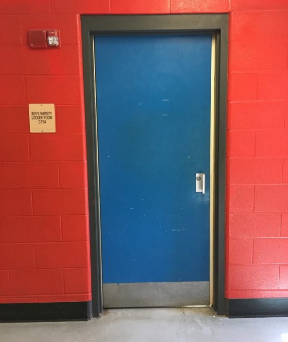 Locker Room Door | Method-1 Interiors