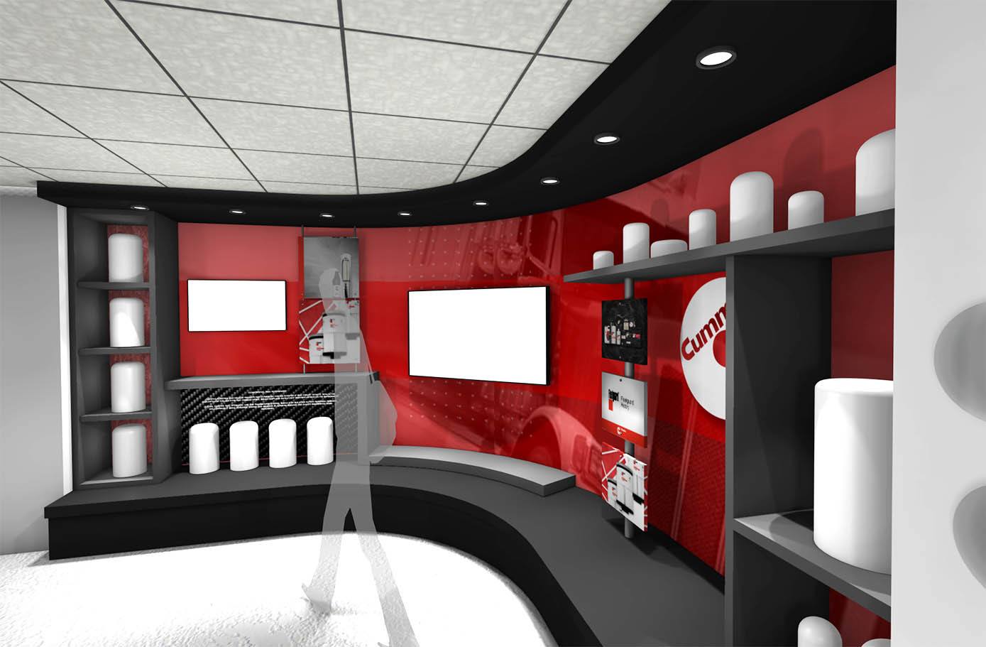 Cummins Branded Interior | Method-1 Interiors