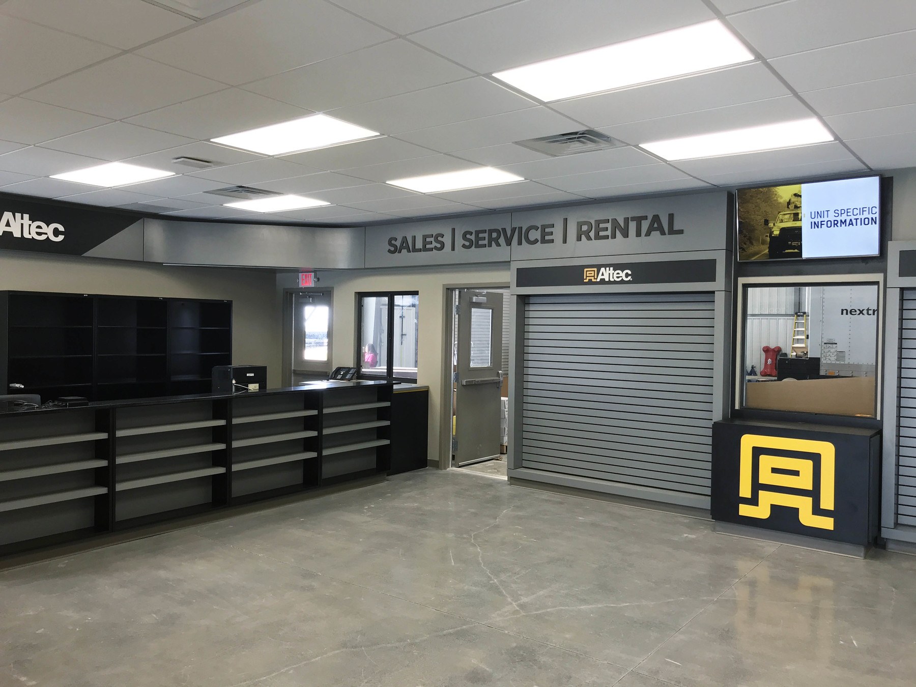 Altec Storefront | Method-1 Interiors