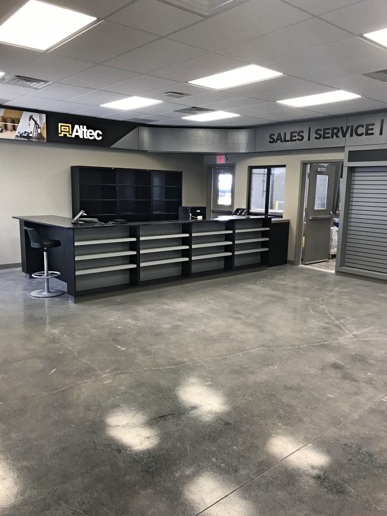 Altec-Storefront Sales Counter | Method-1 Interiors