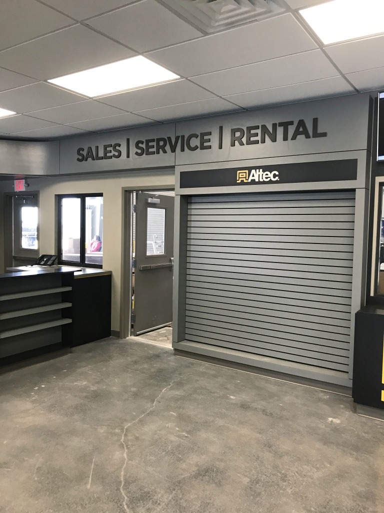 Altec Product Display Wall | Method-1 Interiors