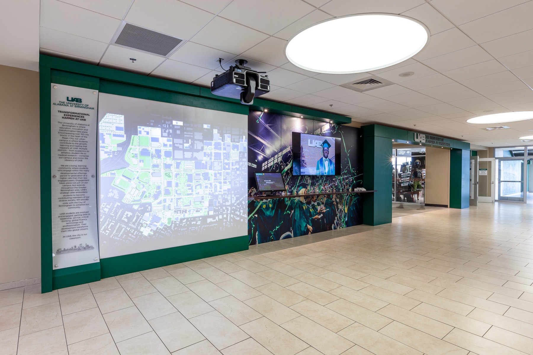 UAB Hill Student Center | Method-1 Interiors