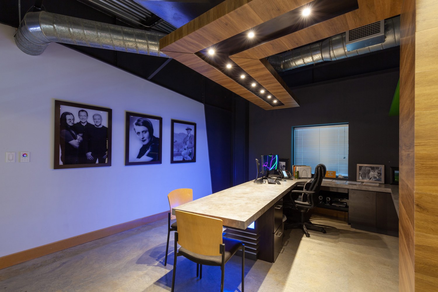 4_Custom office header | Method-1 Interiors