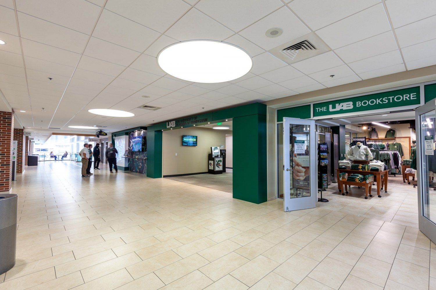 4_UAB Hill Student Center signage | Method-1 Interiors