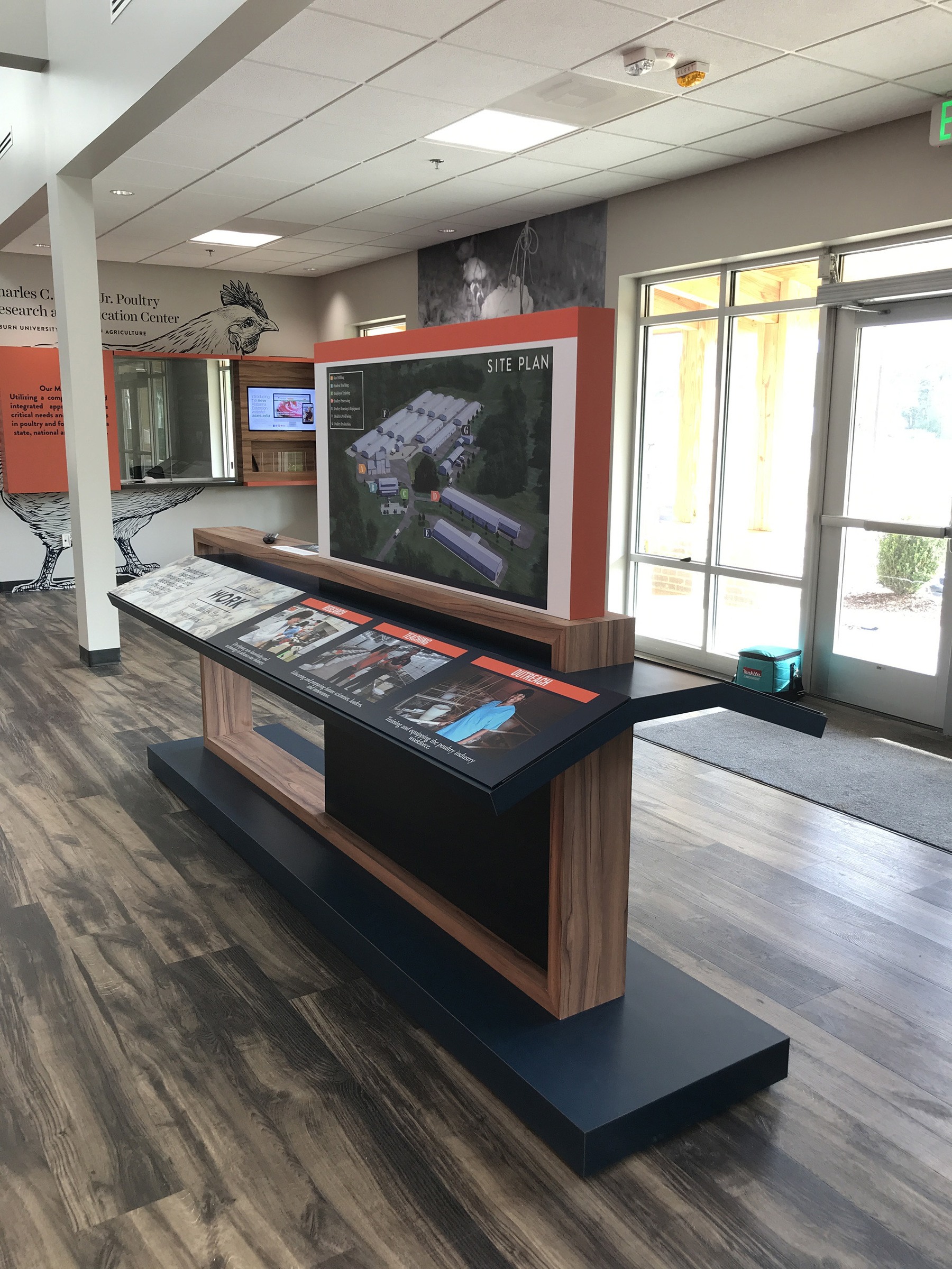 custom kiosk installation | Method-1 Interiors