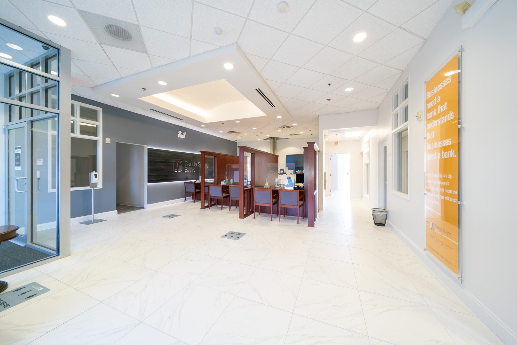 Modern Bank Interior