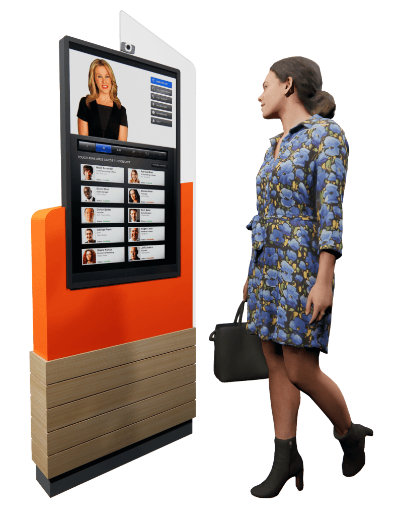 Virtual Reception Kiosk | Method-1 Interiors