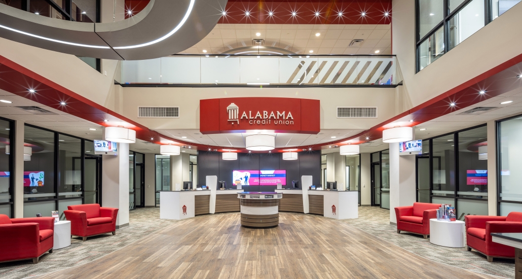 Alabama Credit Union | Method-1 Interiors