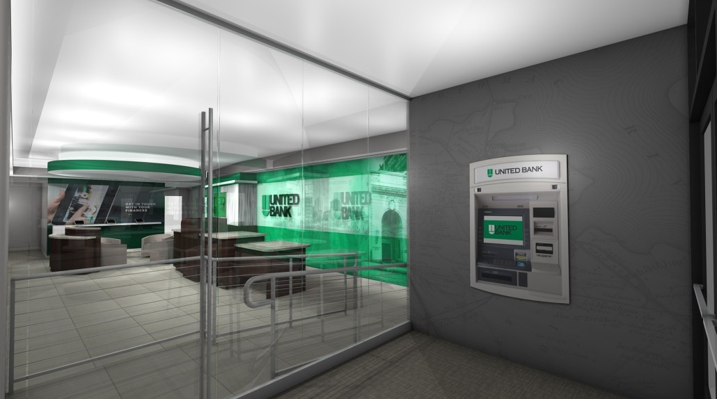 United Bank Interior Rendering Surround | Method-1 Interiors
